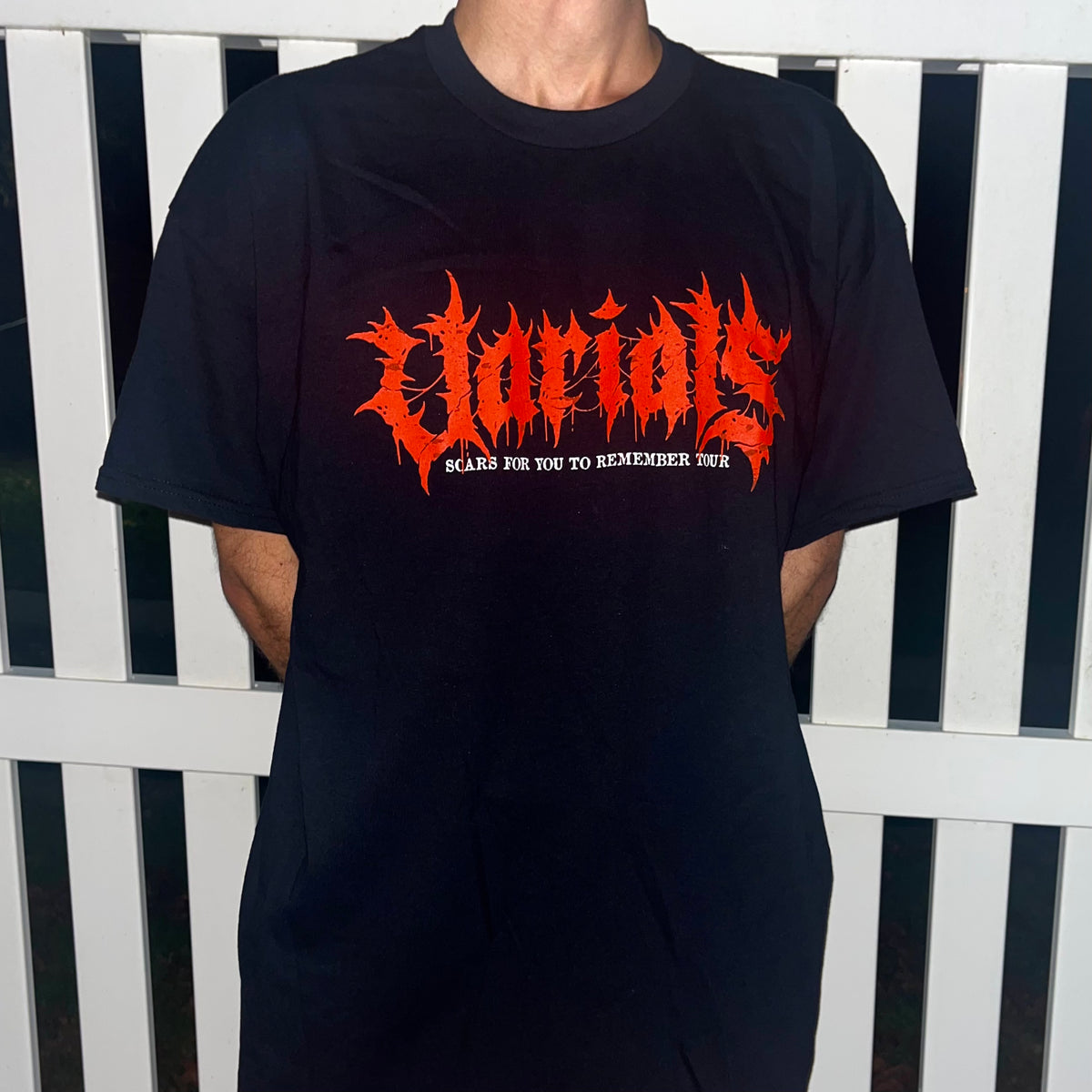 TOUR DATES TEE – VARIALS WORLDWIDE